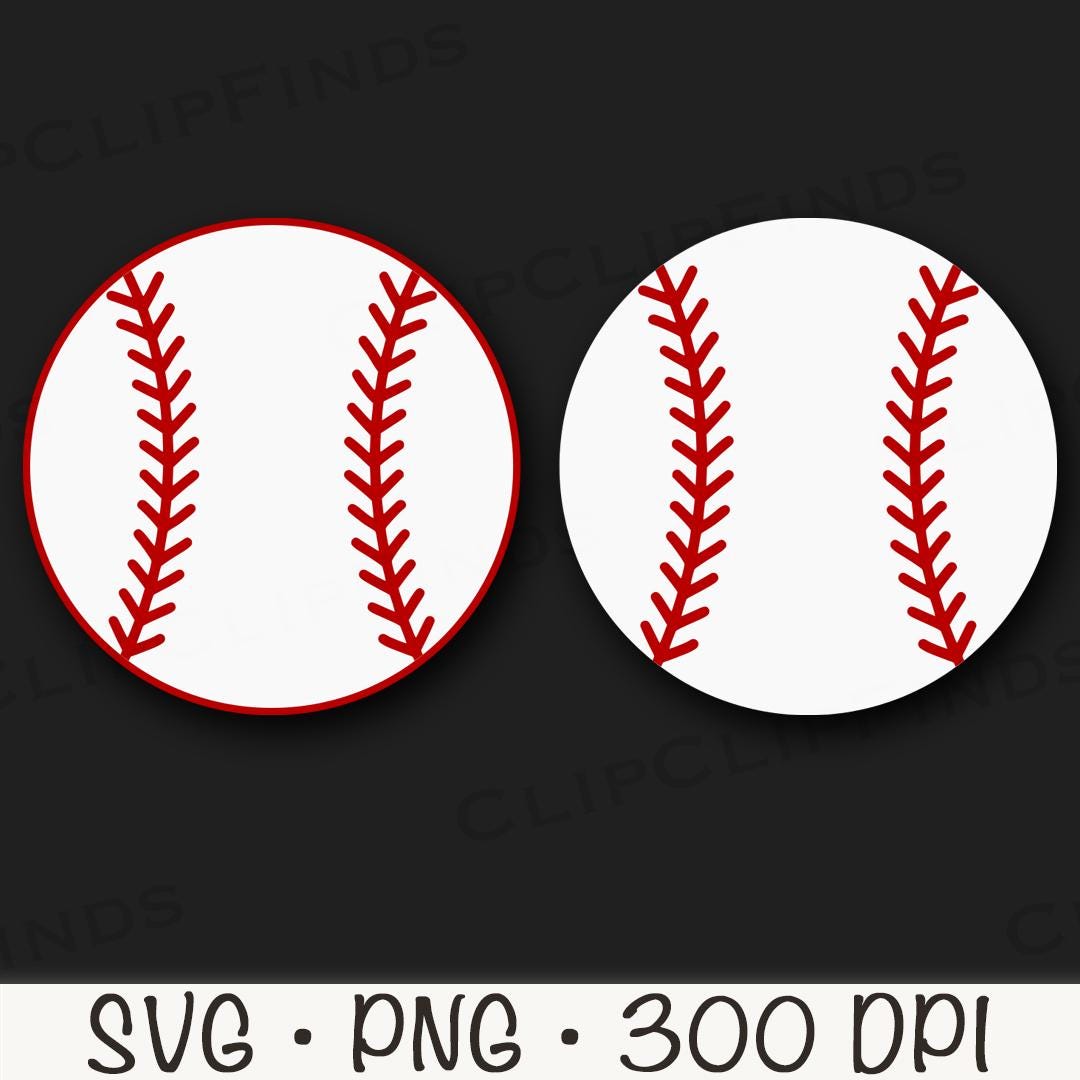 Baseball SVG, Baseball PNG, Vector Cut File and PNG Transparent ...
