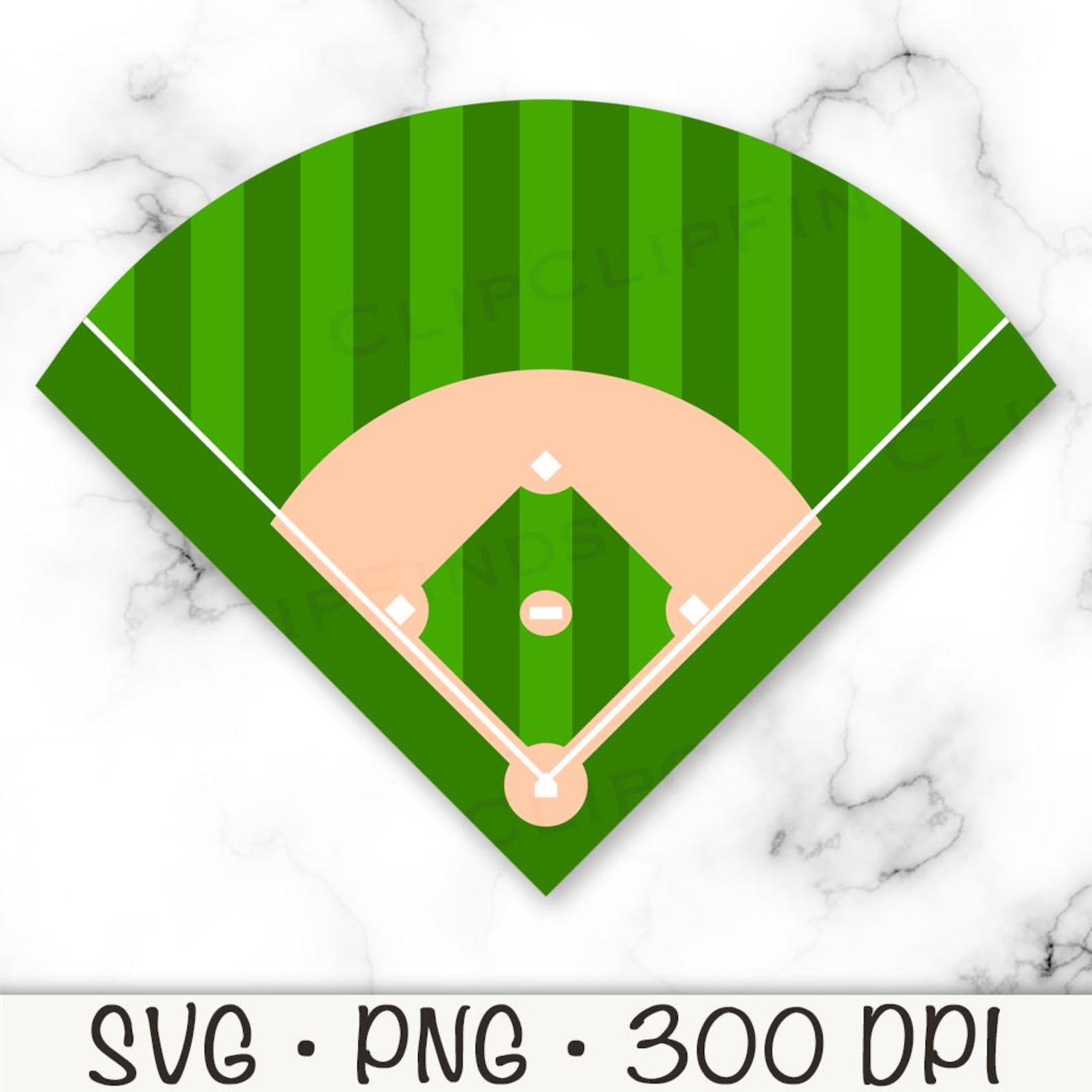 Baseball Field SVG, Baseball Diamond Field PNG, Baseball Field PNG ...