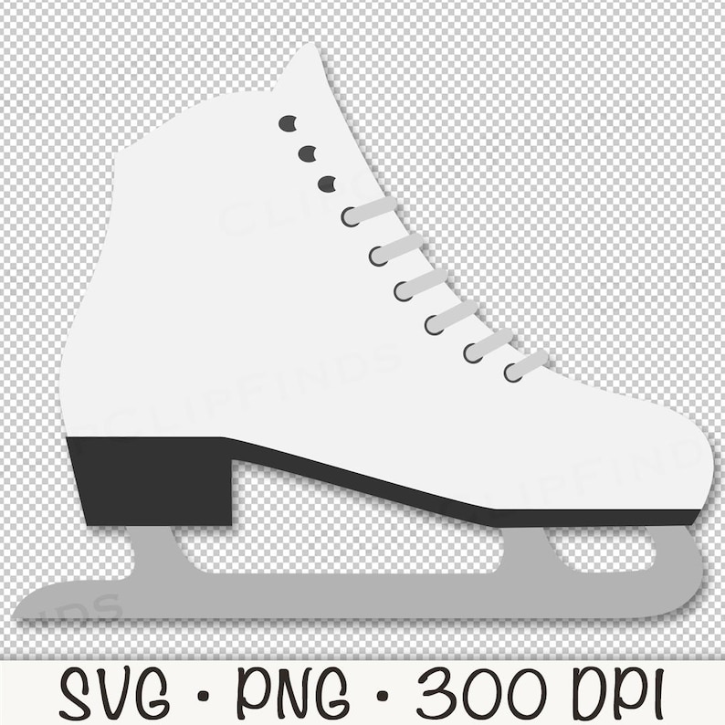 Ice Skate, Ice Skate SVG, Ice Skate PNG, Ice Skate Vector Cut Layered ...