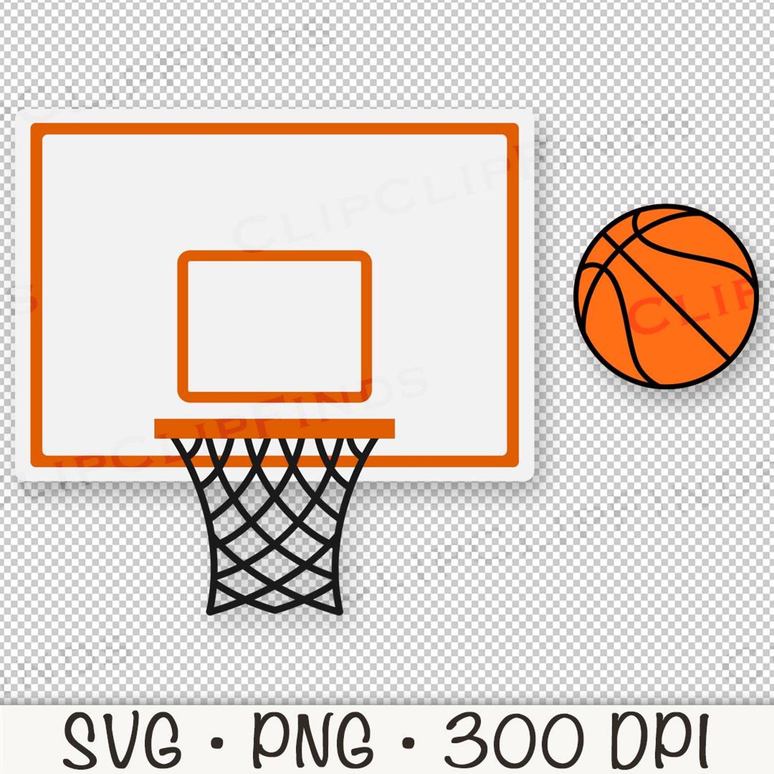 Basketball Hoop SVG, Basketball Hoop PNG, Basketball Clipart ...