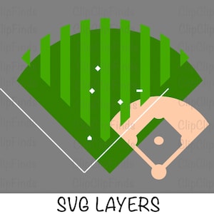 Baseball Field SVG, Baseball Diamond Field PNG, Baseball Field PNG ...