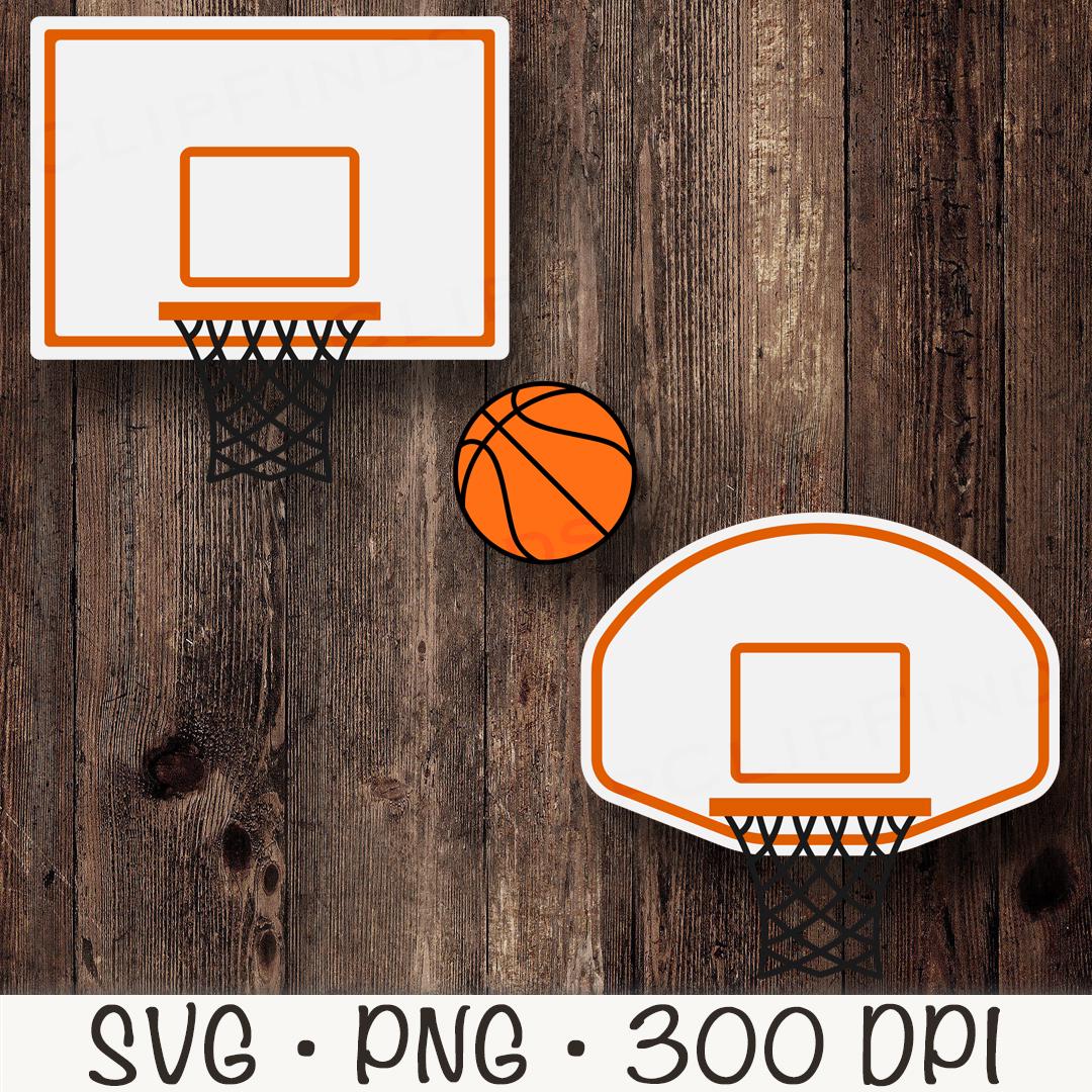 Basketball Hoop SVG, Basketball Hoop PNG, Basketball Clipart ...