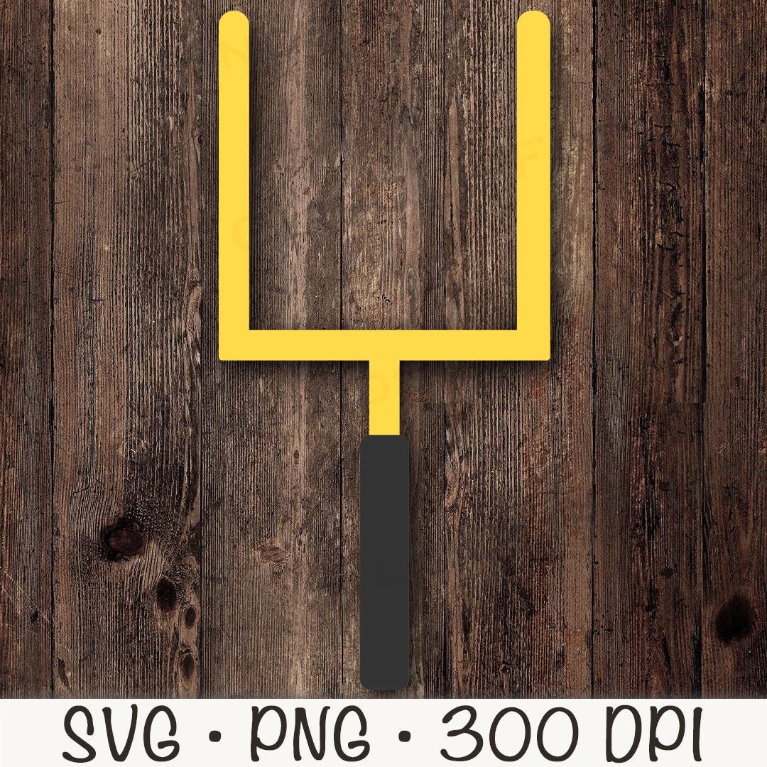 Football Goal Post SVG, Football Game, Football, PNG, Touchdown ...