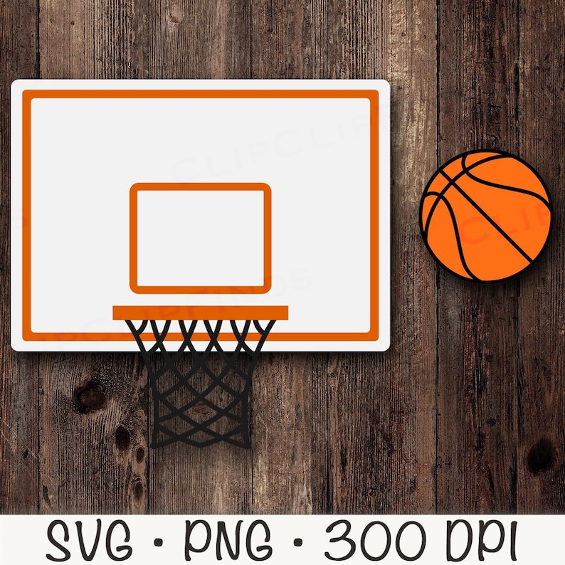 Basketball Hoop SVG, Basketball Hoop PNG, Basketball Clipart ...