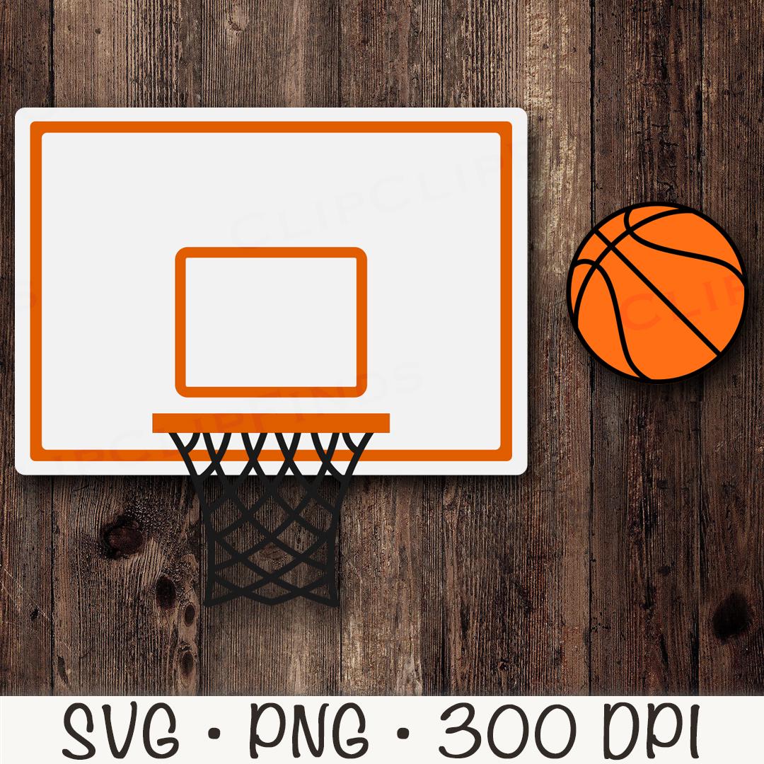 Basketball Hoop SVG, Basketball Hoop PNG, Basketball Clipart ...