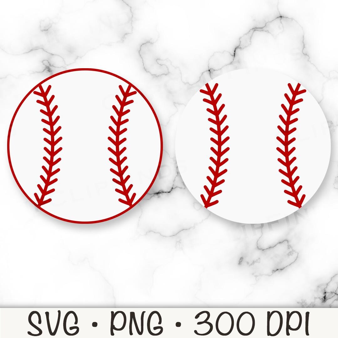 Baseball SVG, Baseball PNG, Vector Cut File and PNG Transparent ...
