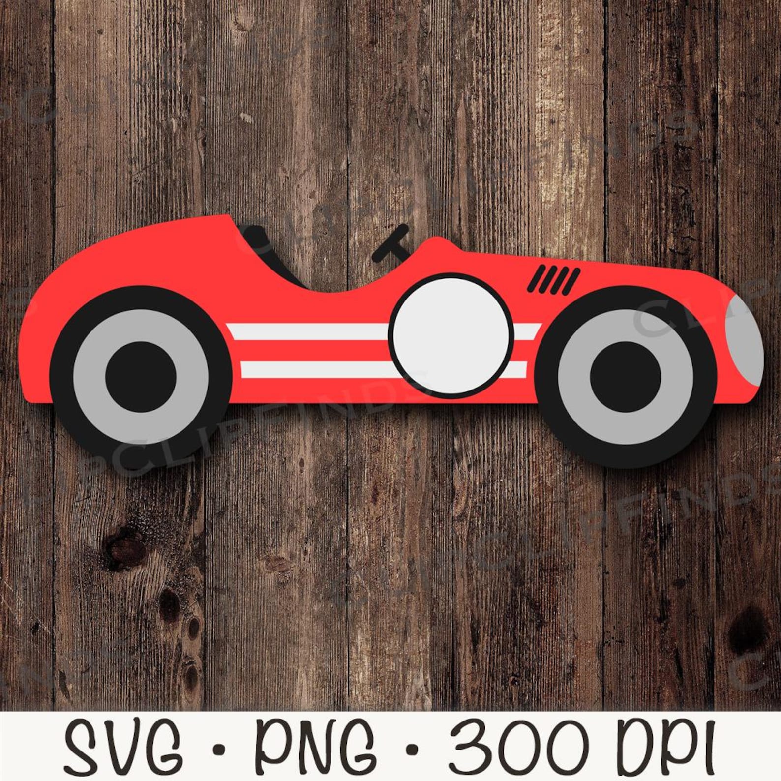 Race Car SVG, Vintage Race Car PNG, Retro Race Car, Red Race Car ...