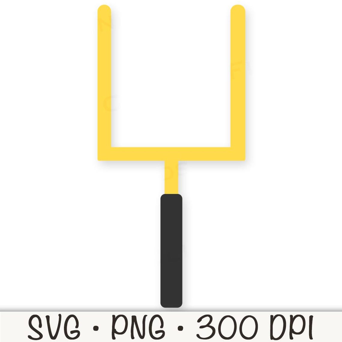 Football Goal Post SVG, Football Game, Football, PNG, Touchdown ...