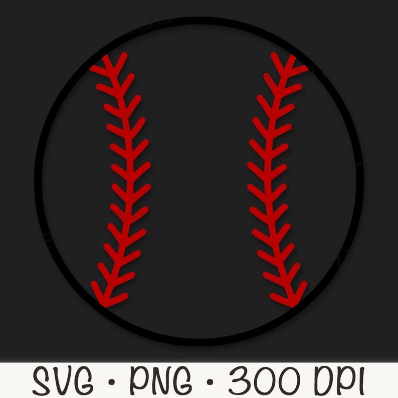 Baseball SVG, Baseball Outline PNG, Baseball Clipart, Sublimation ...
