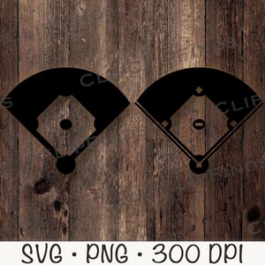 Baseball Field SVG, Baseball Diamond Field, Baseball Field PNG ...