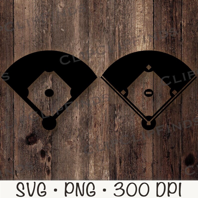 Baseball Field SVG, Baseball Diamond Field, Baseball Field PNG ...