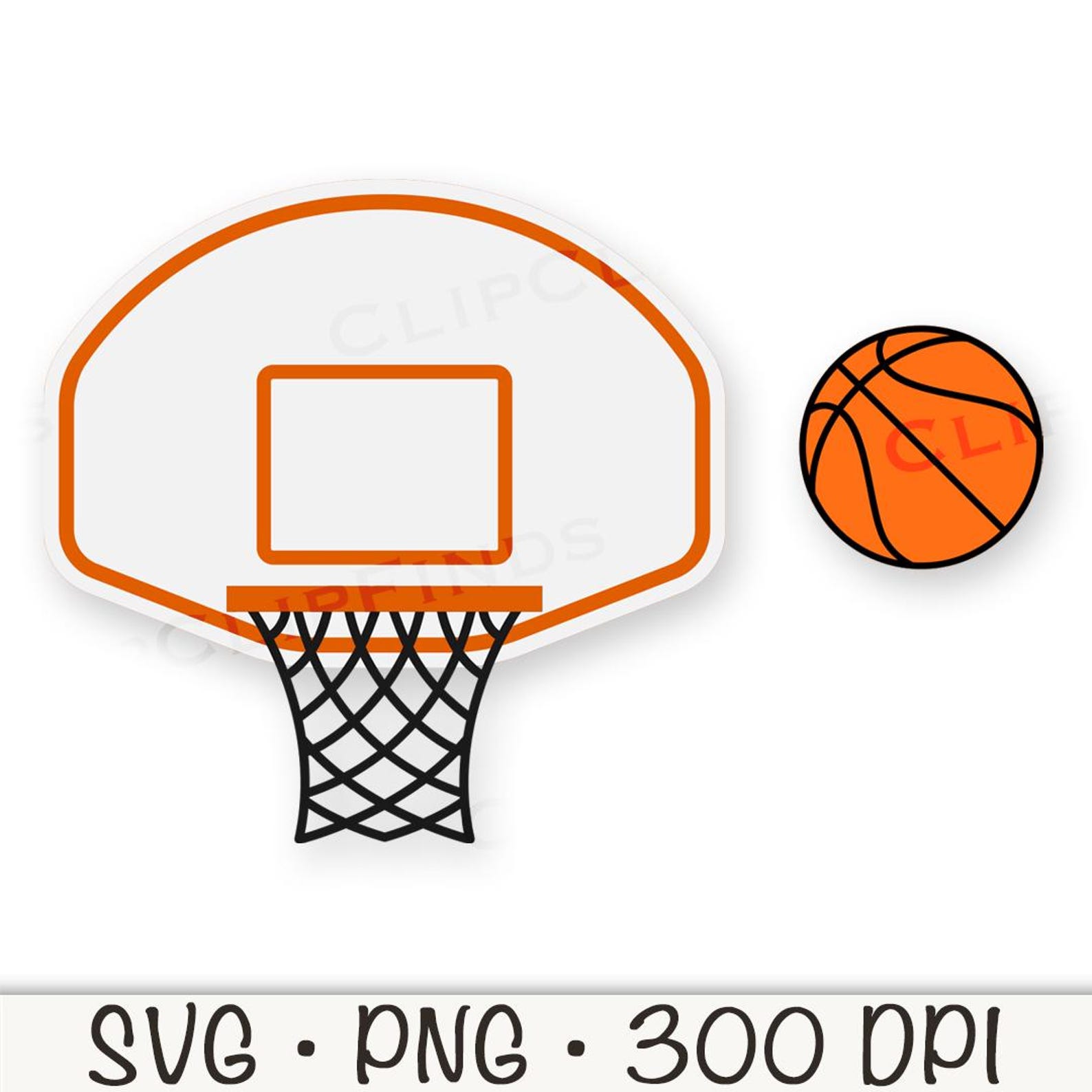 Basketball Hoop SVG, Basketball Hoop PNG, Basketball Clipart ...