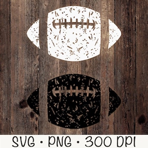 Distressed Football SVG, Distressed Football PNG, Rustic Football ...