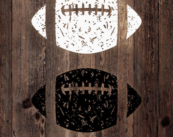 Distressed Football Svg Files for Cricut Silhouette Sport Svg for Boys ...