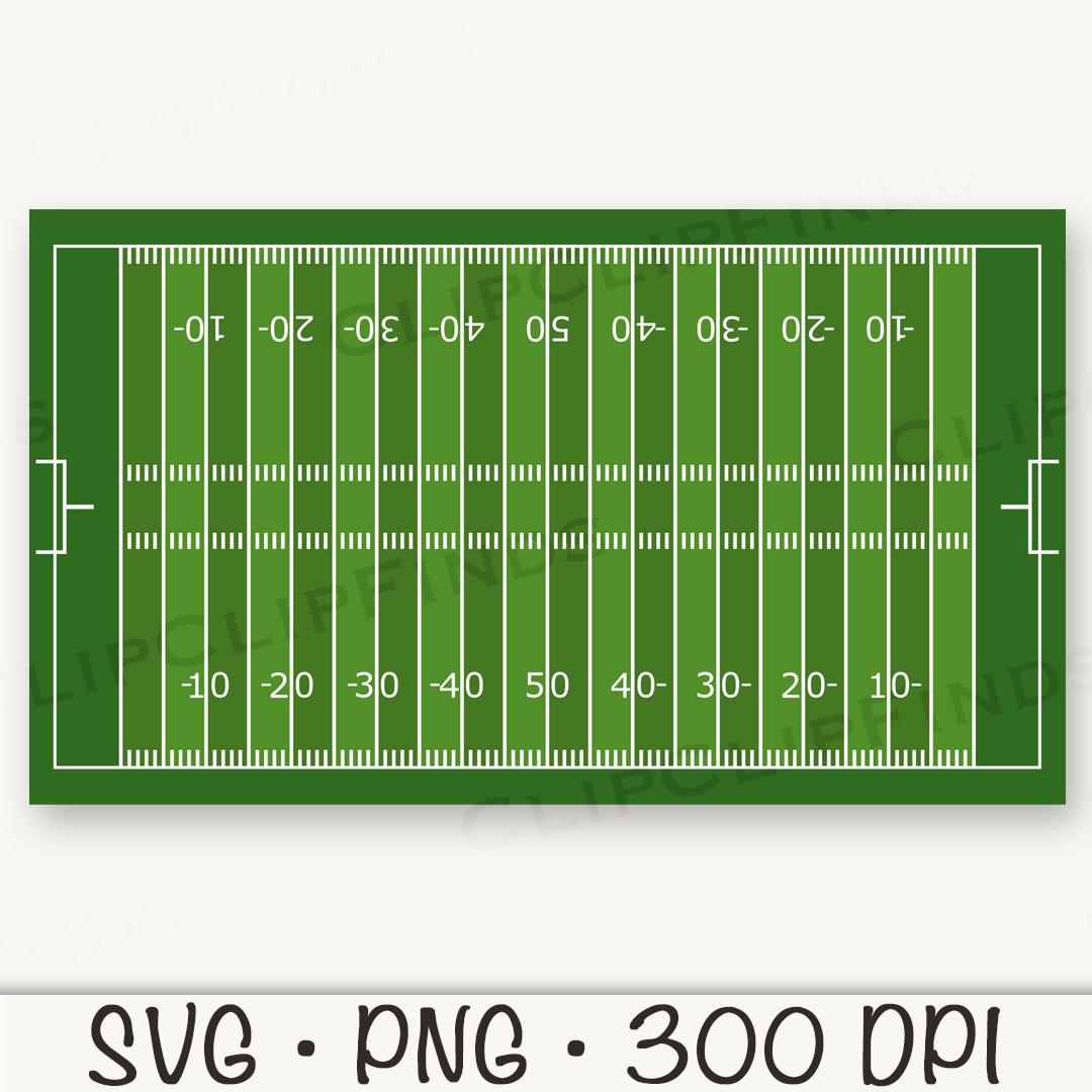 Football Field SVG, Football Field PNG Clipart, American Football ...