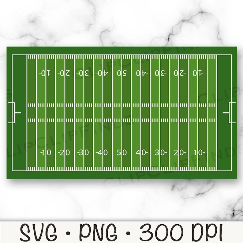 Football Field SVG, Football Field PNG Clipart, American Football ...