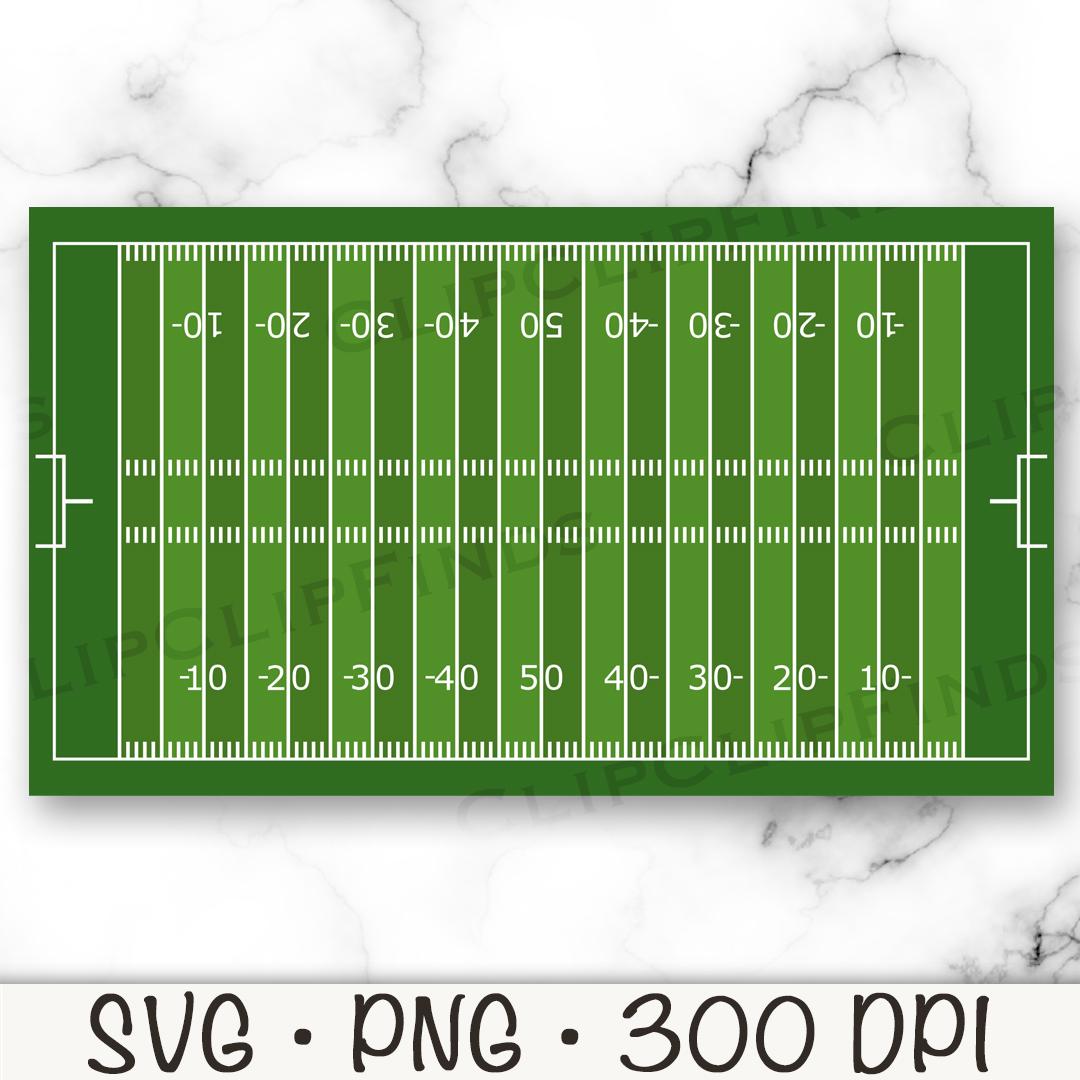 Football Field SVG, Football Field PNG Clipart, American Football ...