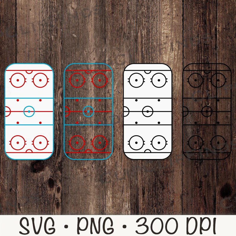 Ice Hockey Rink, Hockey Clip Art, SVG Vector File and PNG Transparent ...