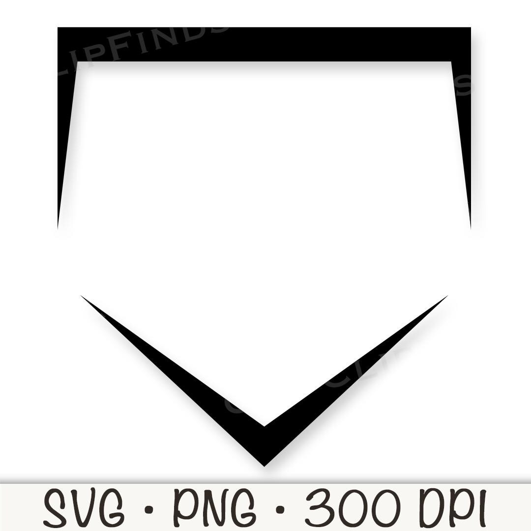 Baseball Home Plate SVG, Baseball Home Plate PNG, Sublimation, Baseball ...