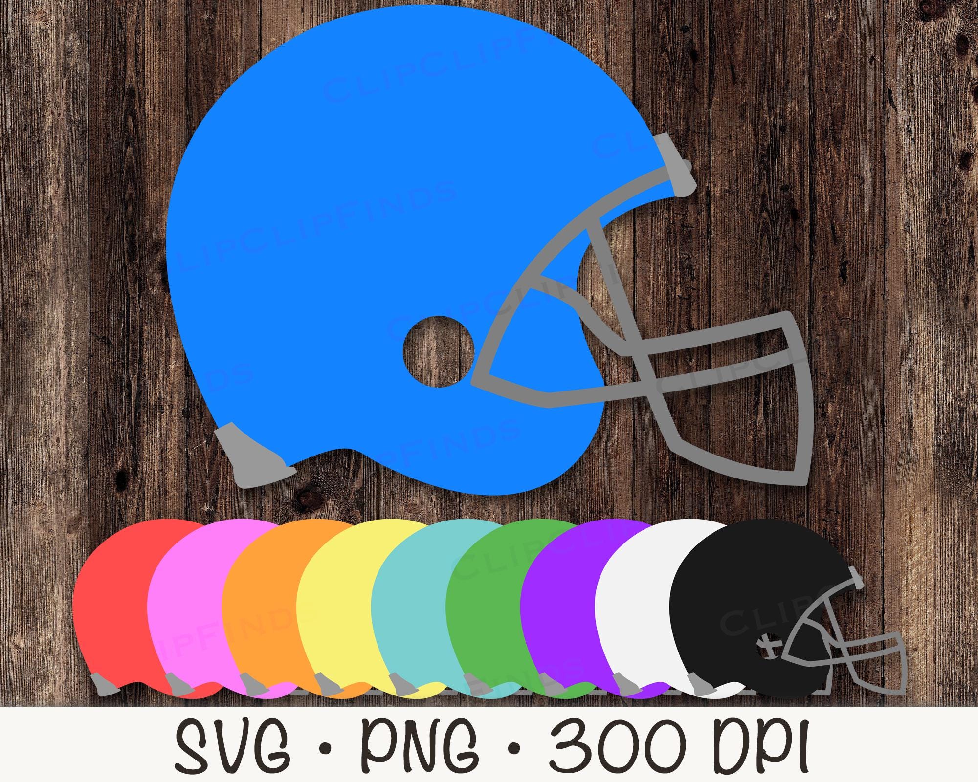 American Football Helmet Clipart, Football Helmet SVG, Football Helmet ...