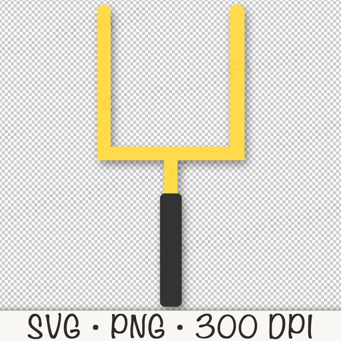 Football Goal Post SVG, Football Game, Football, PNG, Touchdown ...