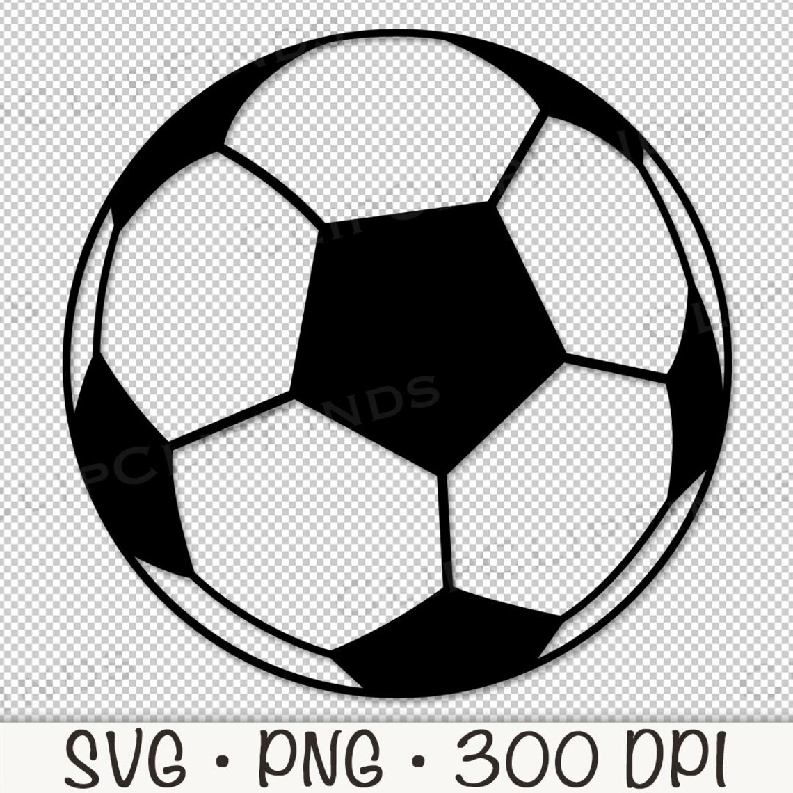 Soccer Ball SVG, Soccer Ball Outline, Soccer Ball PNG, Soccer Ball ...