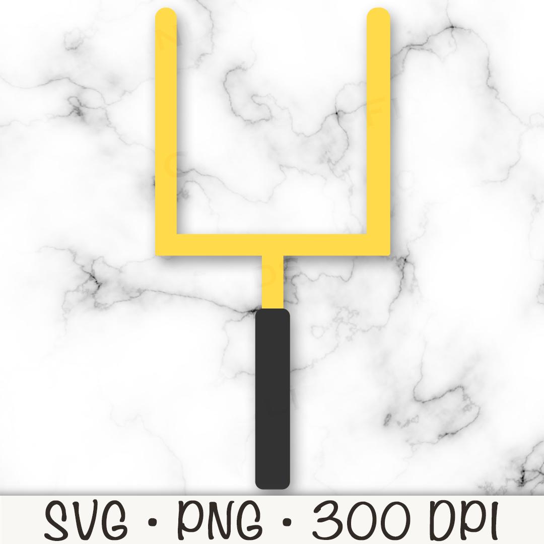 Football Goal Post SVG, Football Game, Football, PNG, Touchdown ...