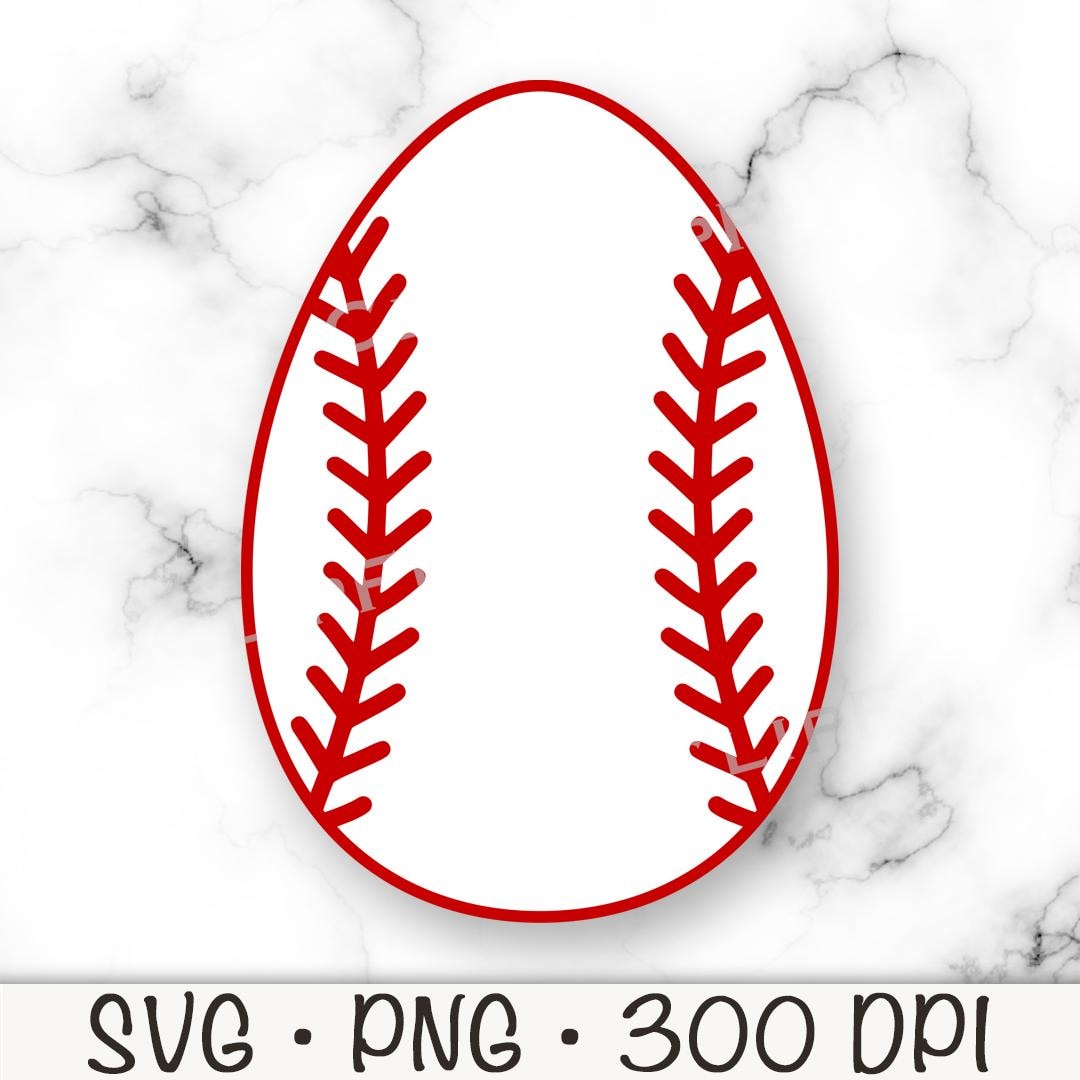 Baseball Easter SVG, Baseball Easter Egg PNG, Digital Download - Etsy