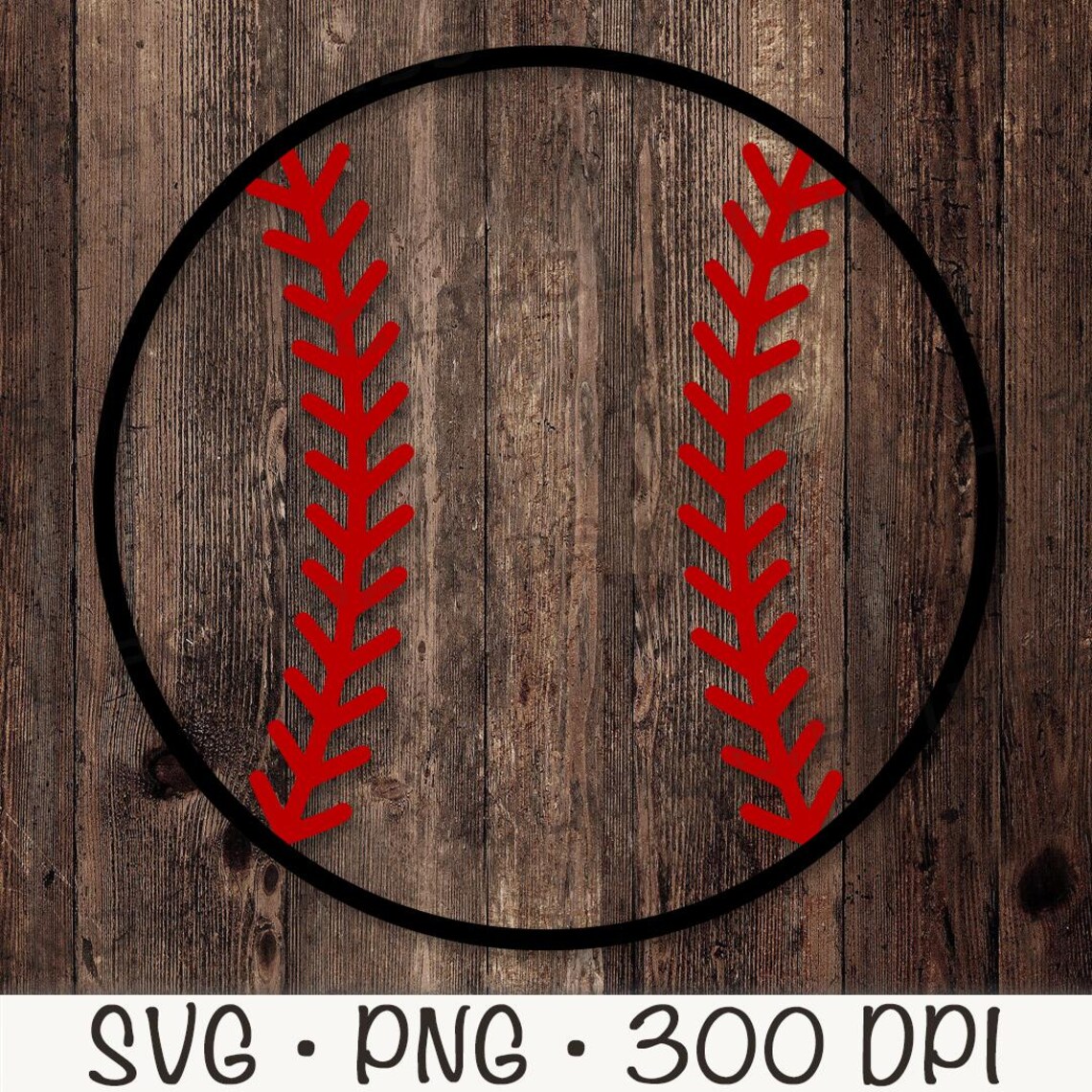 Baseball SVG, Baseball Outline PNG, Baseball Clipart, Sublimation ...