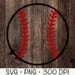 Baseball SVG, Baseball Outline PNG, Baseball Clipart, Sublimation ...