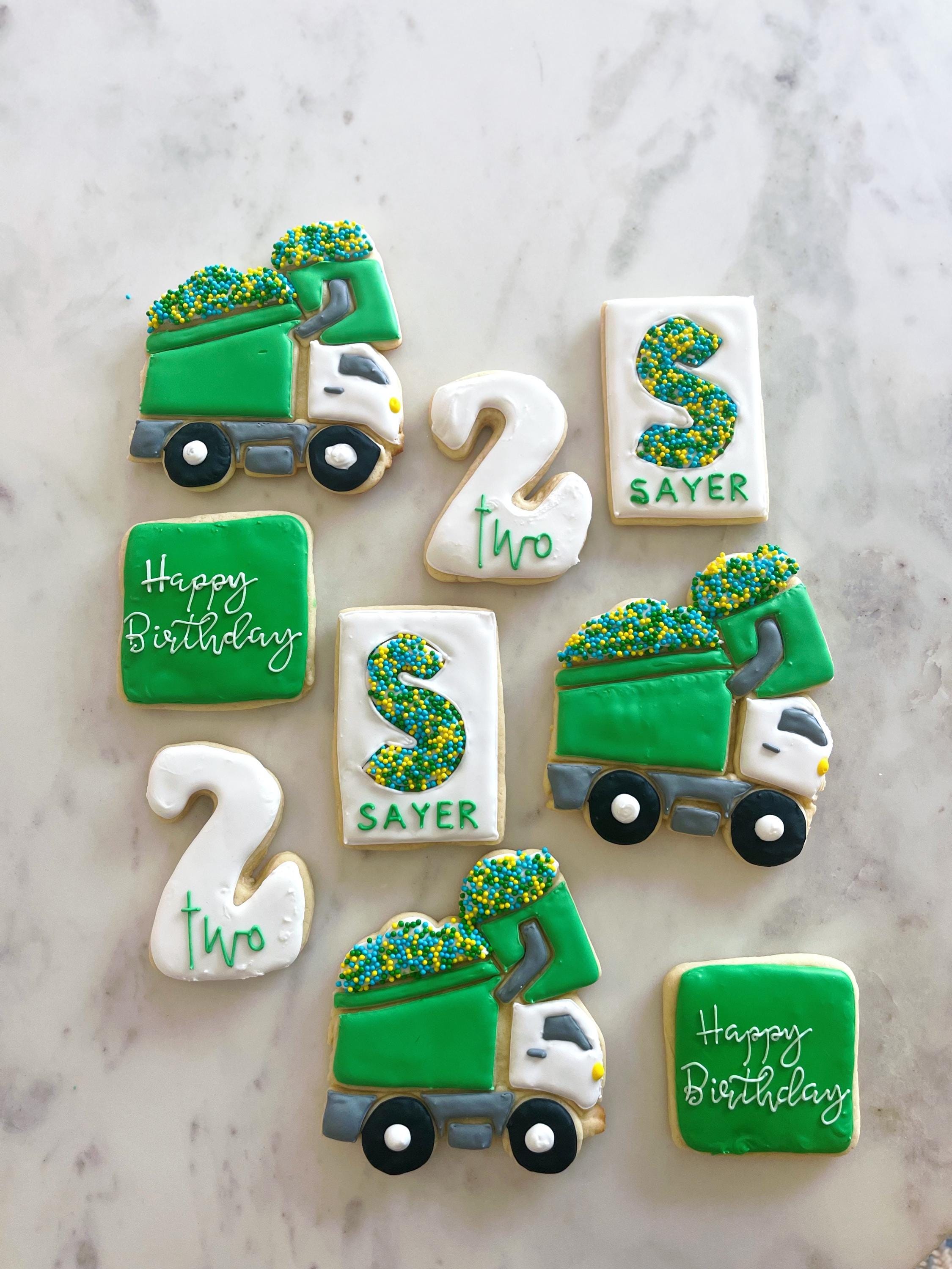 Custom Birthday Sugar Cookies - Etsy