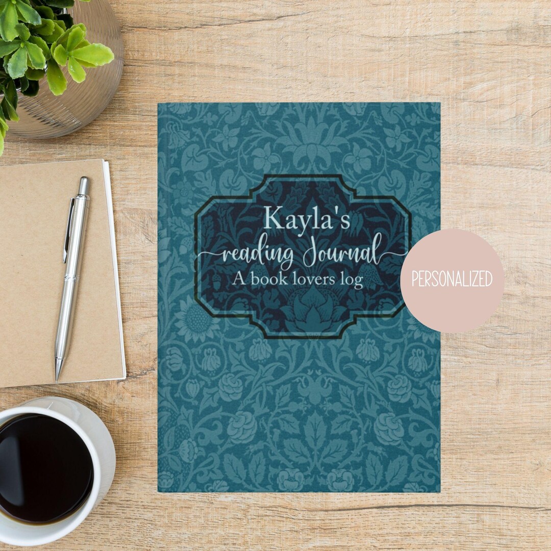 Personalized Reading Journal, Book Tracker, Book Lover Gift Reading ...