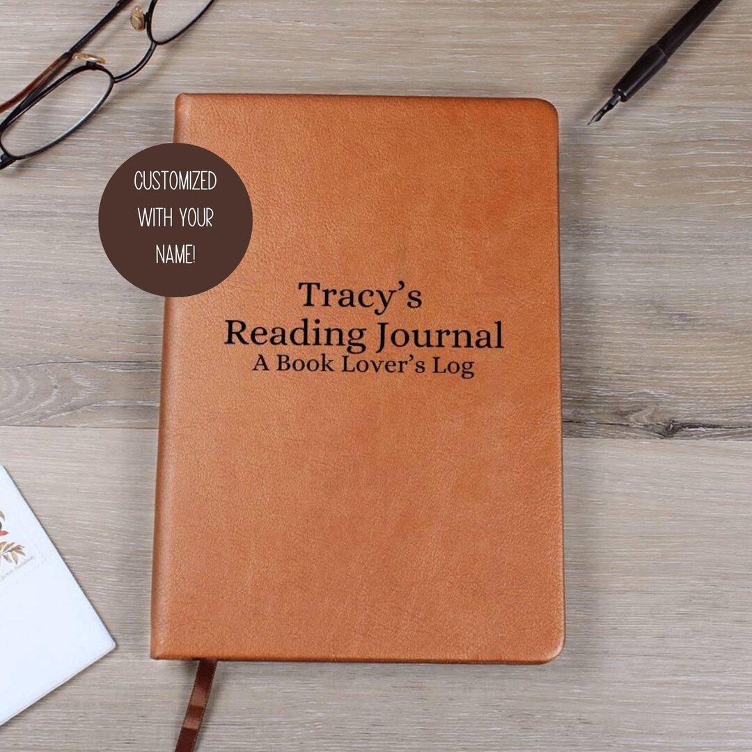 Book Review Diary Reading Log Review Personalized Book Club Journal ...
