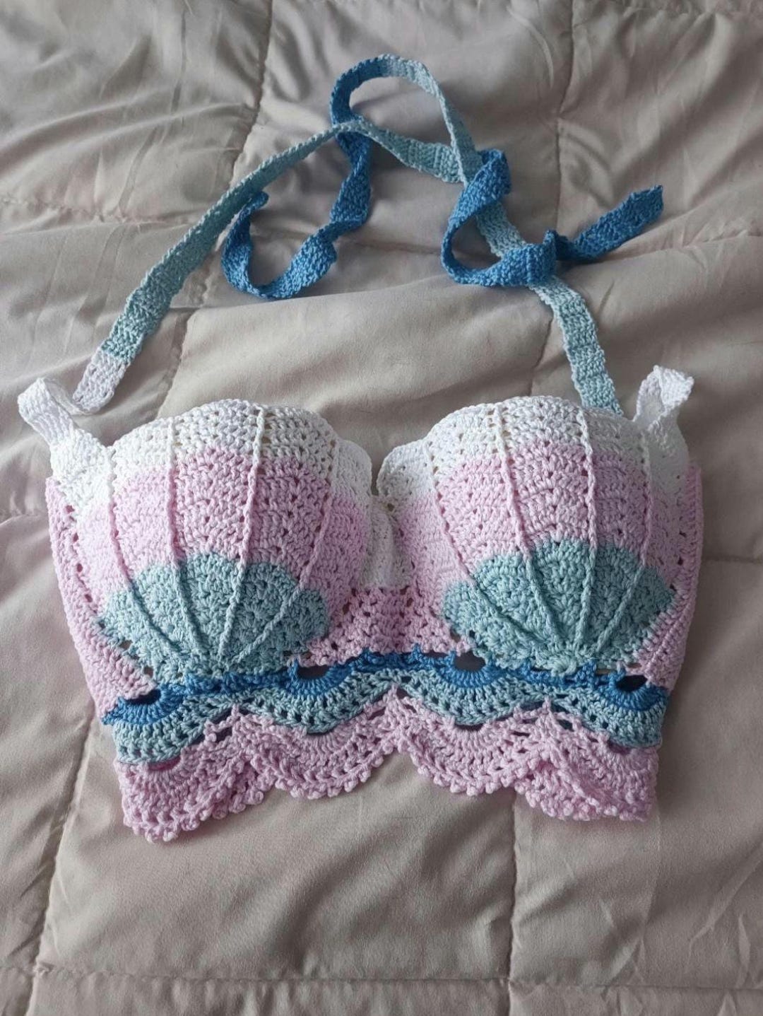 Self-crocheted Top, Cup C - Etsy