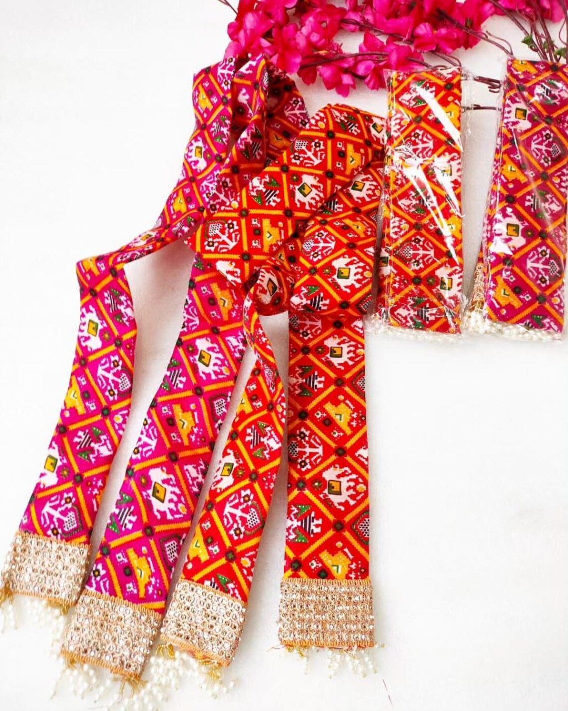 Welcome Sash for Groom's Family Wedding Baraat Giveaway Indian Sangeet ...