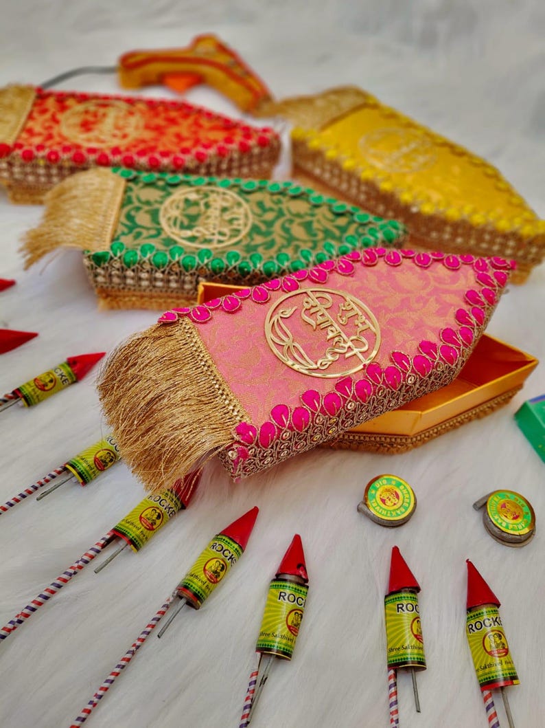 Handmade Unique Rocket Diwali Gift Box Sweet Box for Guests Festive ...