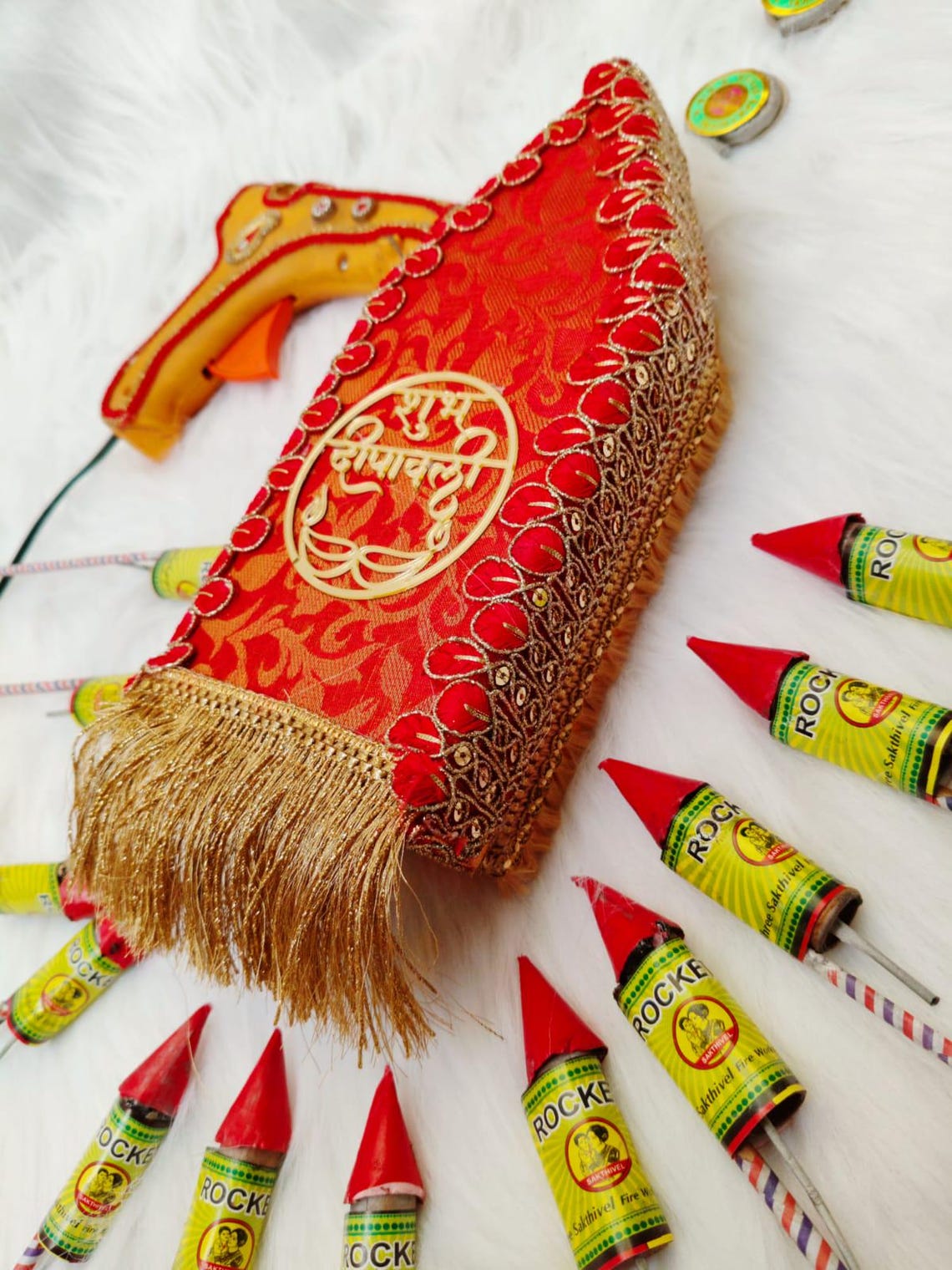 Handmade Unique Rocket Diwali Gift Box Sweet Box for Guests Festive ...