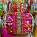 Dholki Wedding Favours Giveaways Hanging Dhol-shaped Nikkah Pouches Set ...