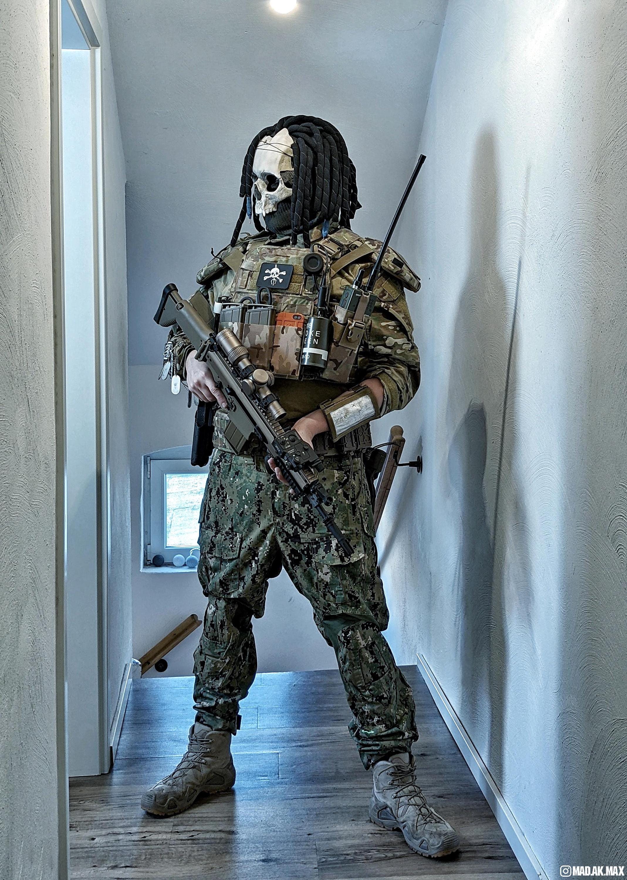 Complete Escape From Tarkov EFT Knight Goons Kit - Face Mask, Larp ...