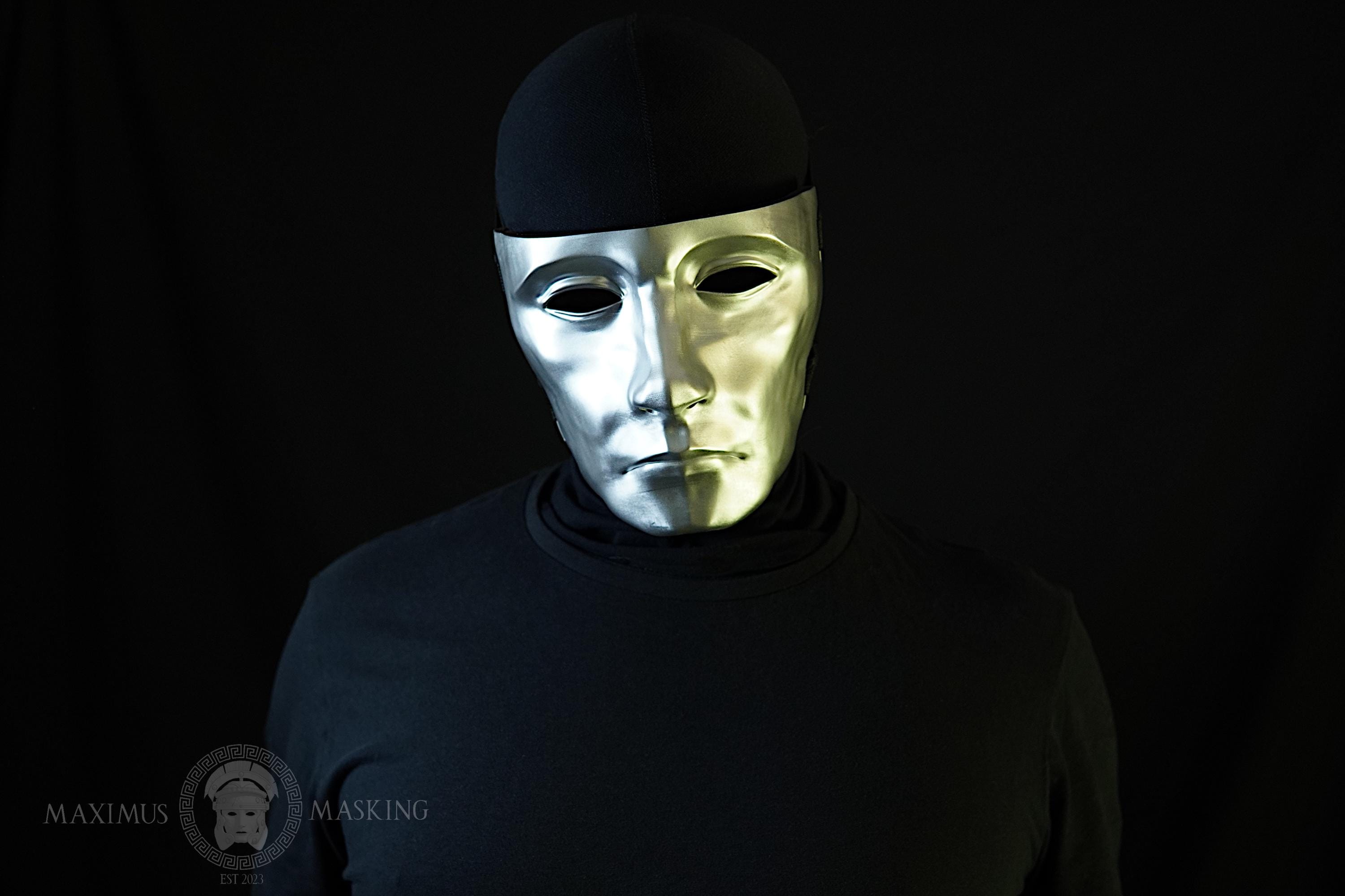 Titus - Roman Helmet Face Mask - Face Mask, Greek, Ancient Mask, Roman ...