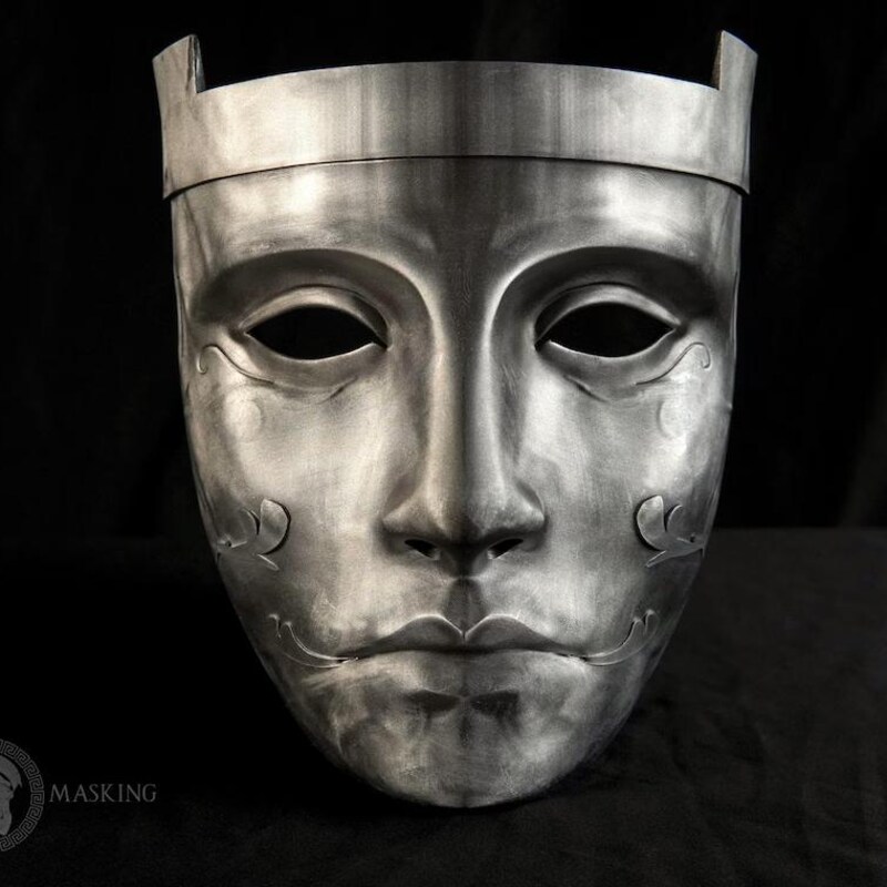 King Baldwin Mask - Etsy