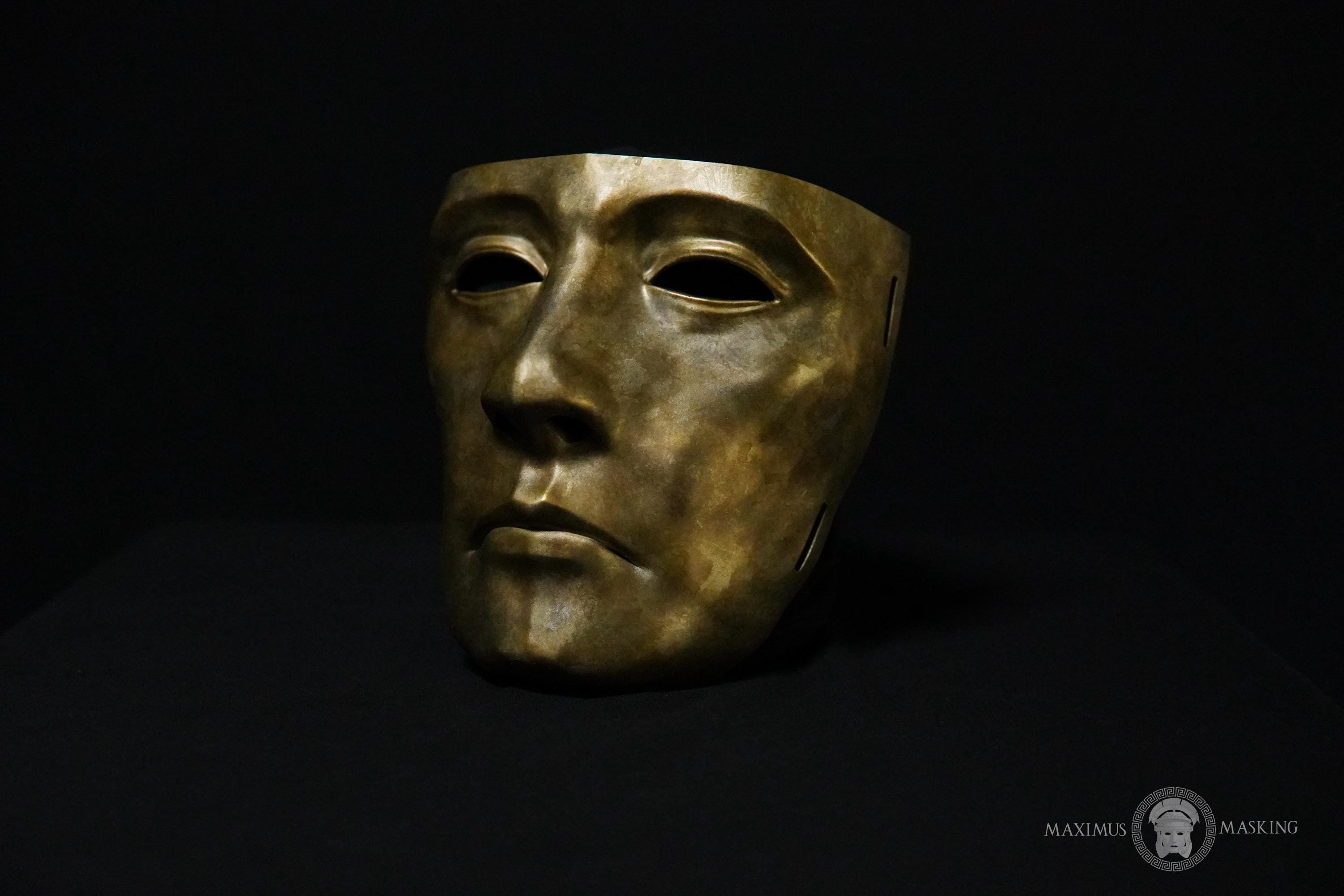 Titus - Roman Helmet Face Mask - Face Mask, Greek, Ancient Mask, Roman ...