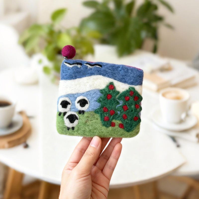 Sheep Coin Wallet - Etsy