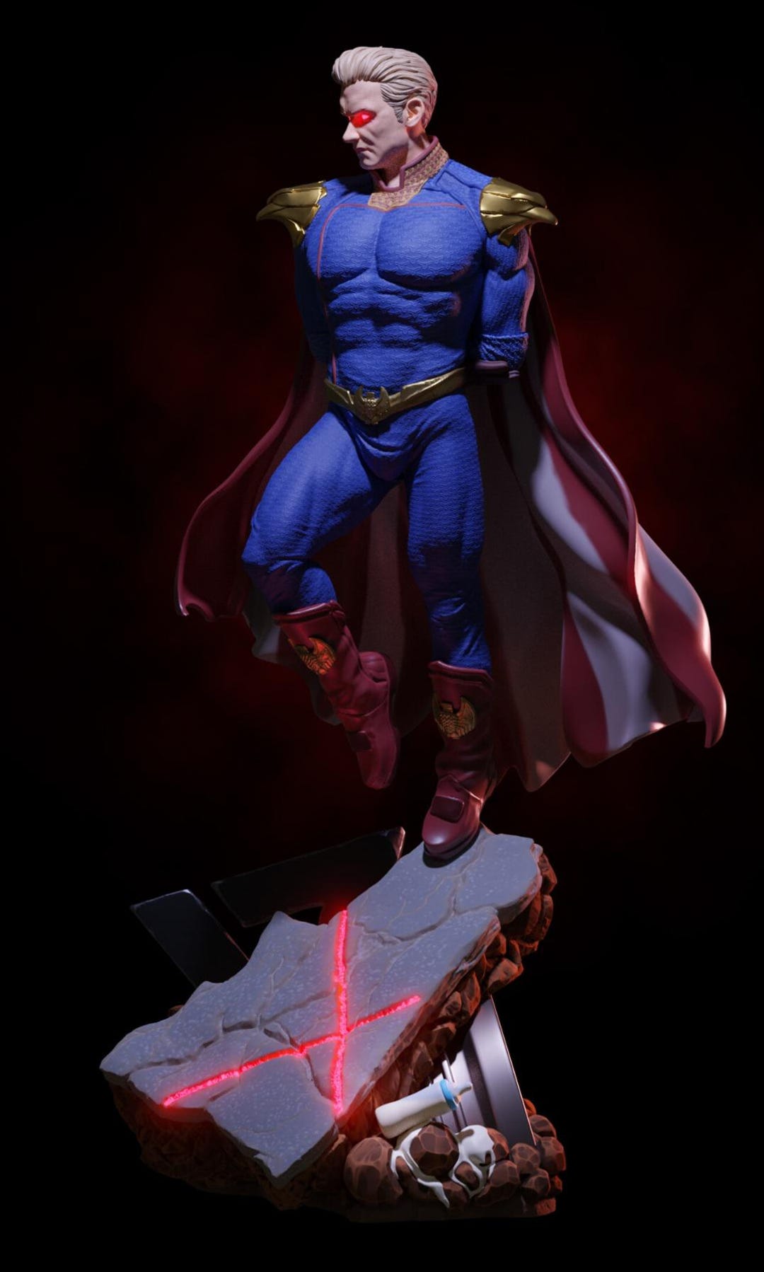 Homelander Stl Figure, Stl File, Stl 3d Model - Etsy Canada