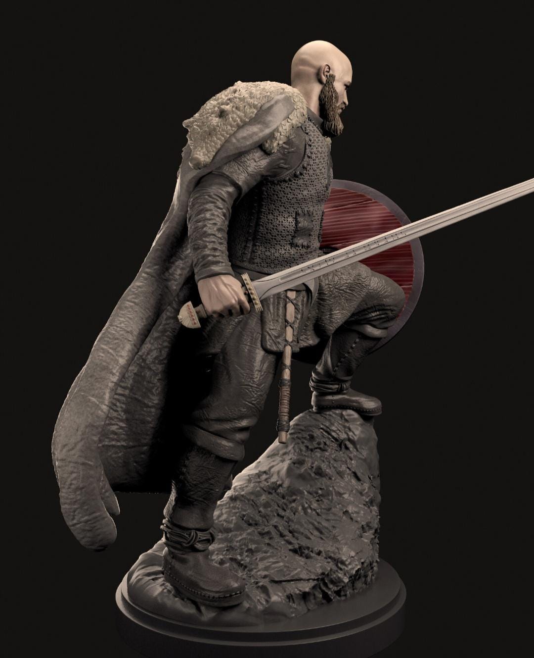 Ragnar Lothbrock Stl Figure, Stl File, Stl 3d Model - Etsy