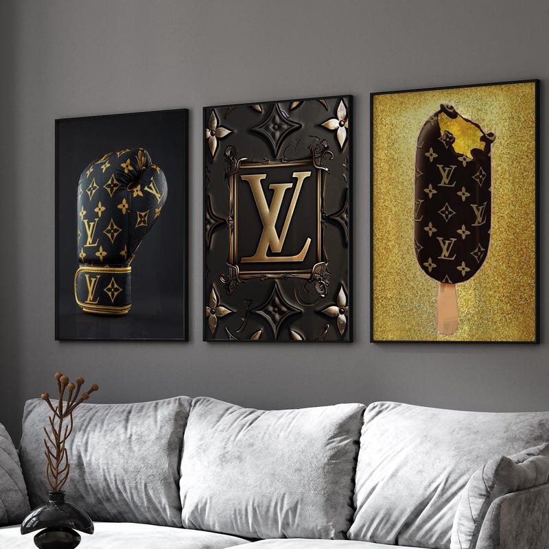 Louis Vuitton Poster - Etsy