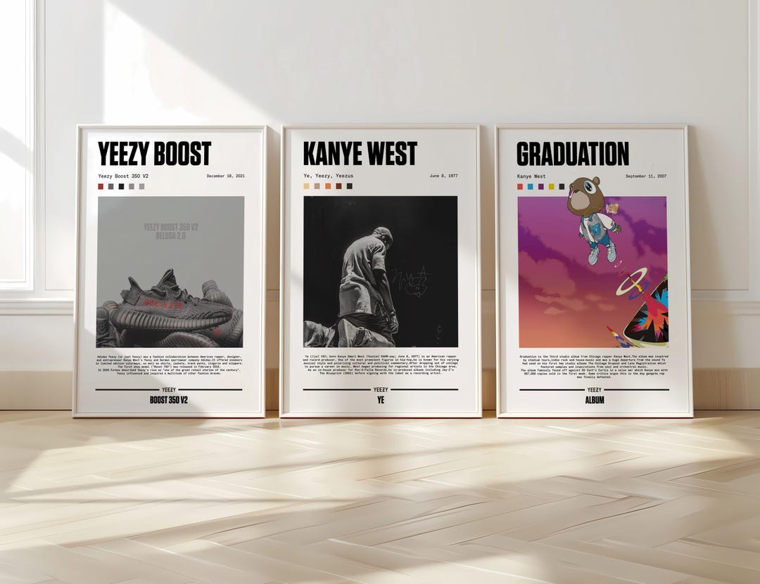 Hip Hop Wall Art Rap Album Poster Album Cover Print Music Decor ...