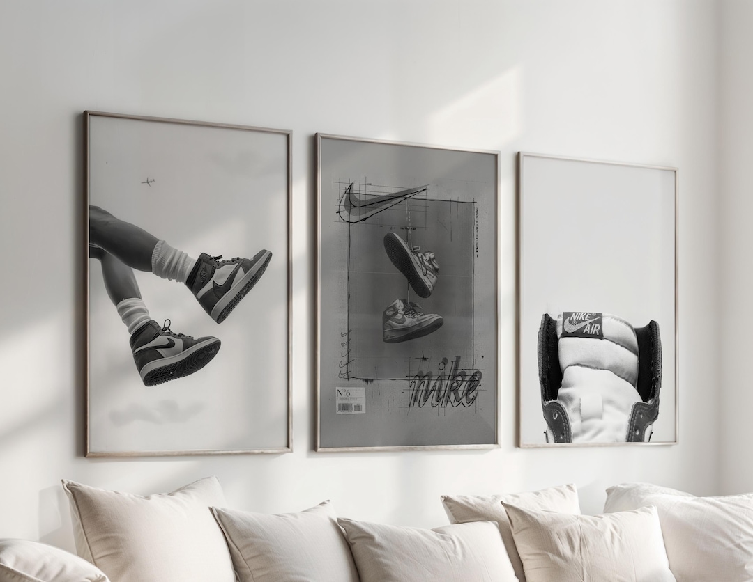 Luxury Brand Poster Set of 3 Fashion Wall Art Designer Prints ...
