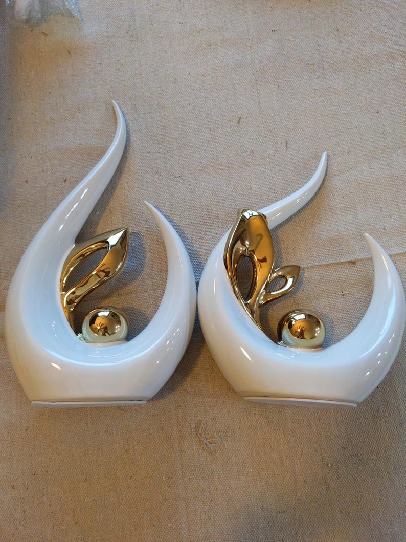 Modern Ceramic Statue Abstract Art Table Decorations for Dining Room ...