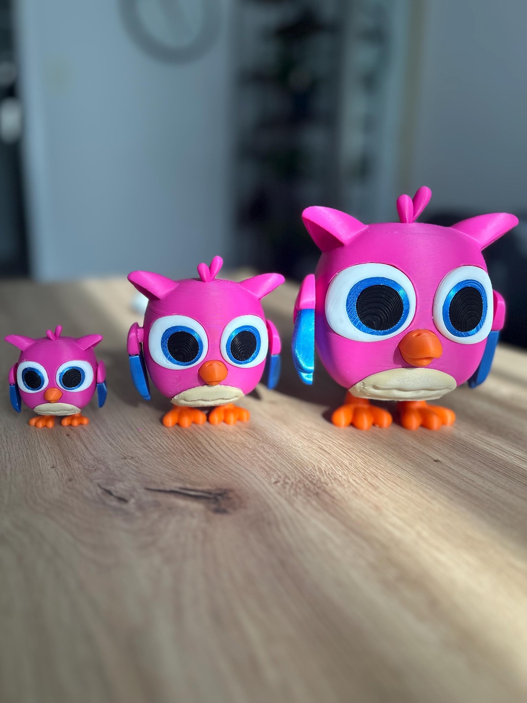Hop Hop the Owl Toy: 3D Printed PLA Figurine - Etsy